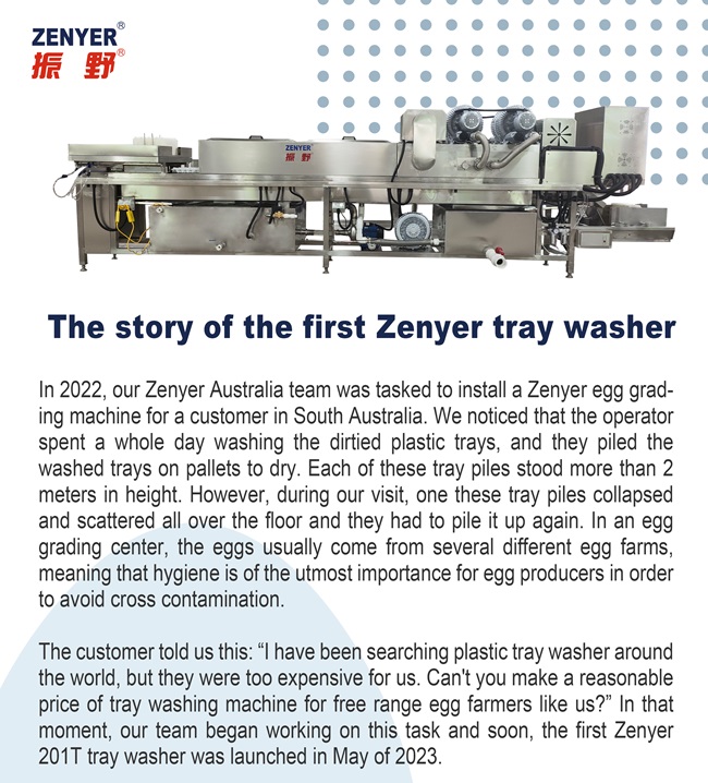 ZYX-DT-1200 plastic egg tray washer(201T)